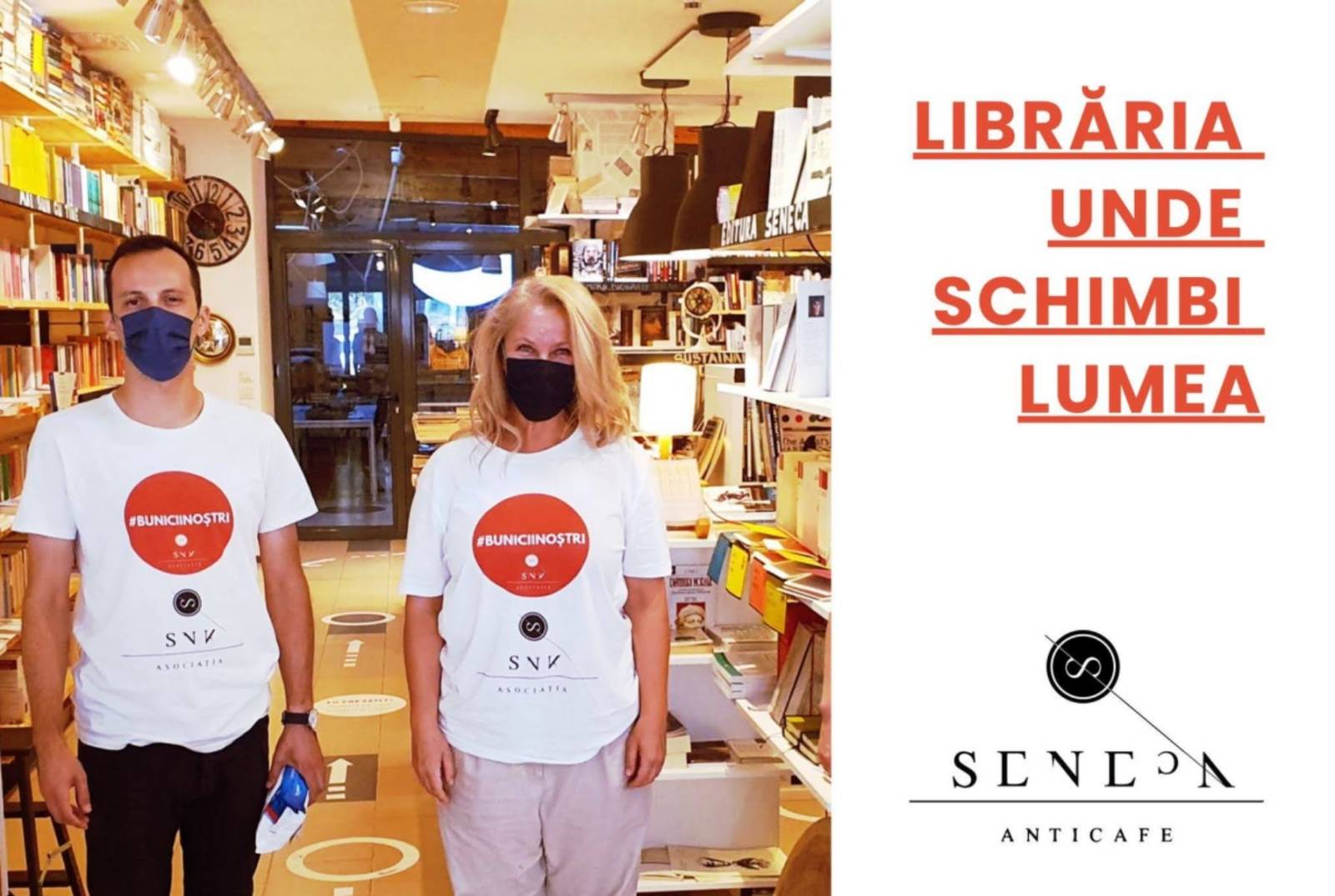 Seneca Anticafe lansează prima librărie online responsabilă social