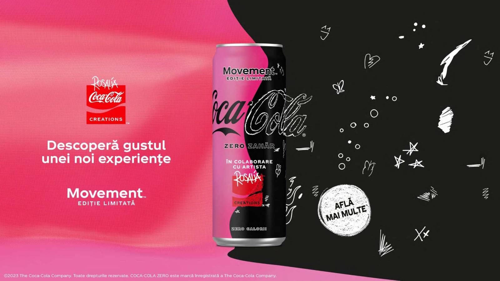 Coca-Cola lansează Ediția Limitată Coke Creations împreună cu Rosalia ...
